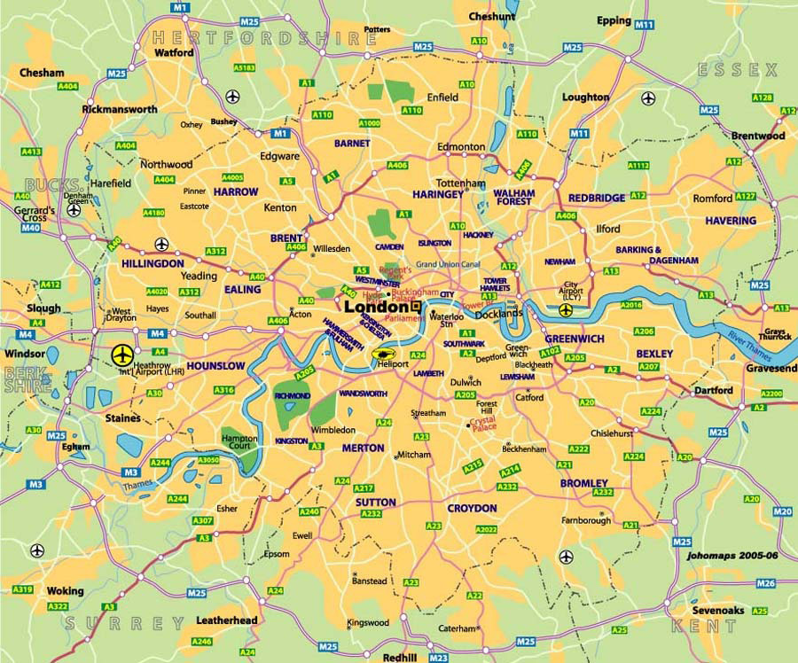 Maps Of London Detailed Map Of London In English Maps Of London Maps Of London Detailed Map Of London In English Maps Of London